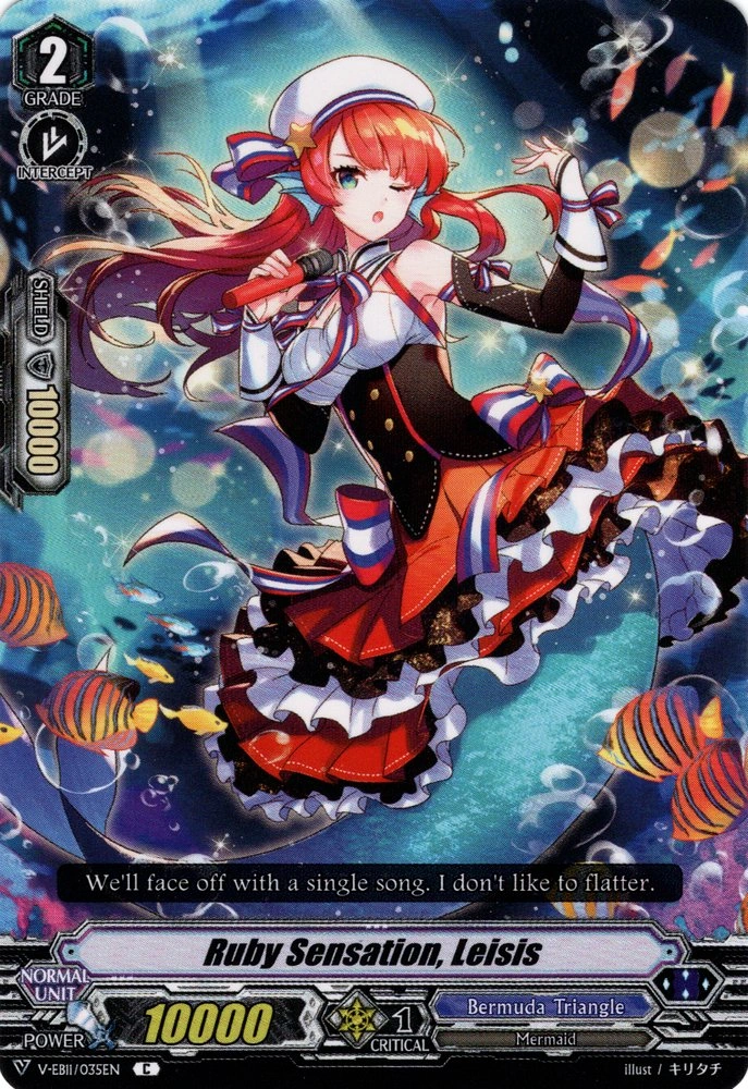 Ruby Sensation, Leisis | Cardfight!! Vanguard Wiki | Fandom