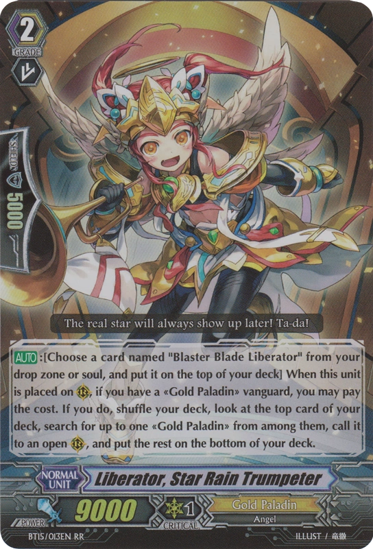 Liberator, Star Rain Trumpeter | Wiki Cardfight!! Vanguard | Fandom