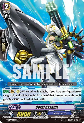 Card Gallery:Coral Assault | Cardfight!! Vanguard Wiki | Fandom