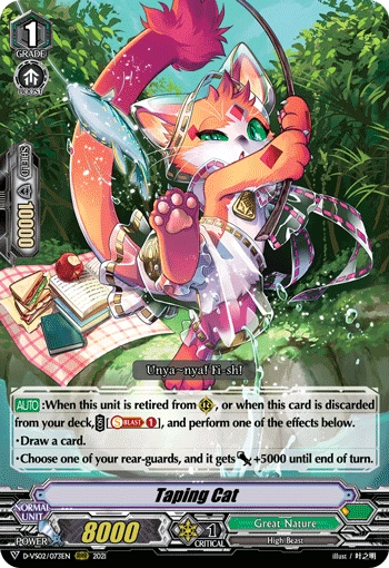 Taping Cat (V Series) | Cardfight!! Vanguard Wiki | Fandom