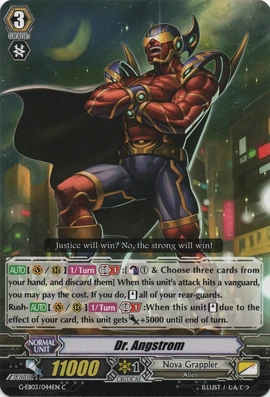 Dr. Angstrom | Cardfight!! Vanguard Wiki | Fandom