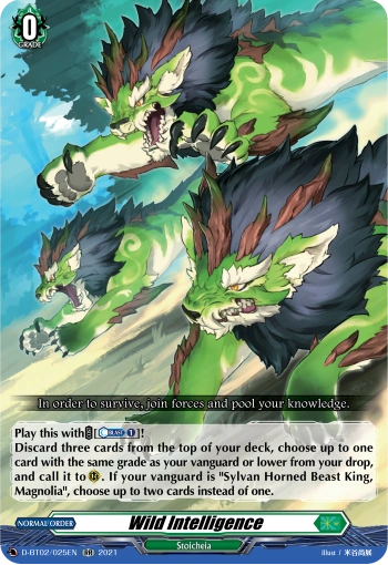 Wild Intelligence | Cardfight!! Vanguard Wiki | Fandom