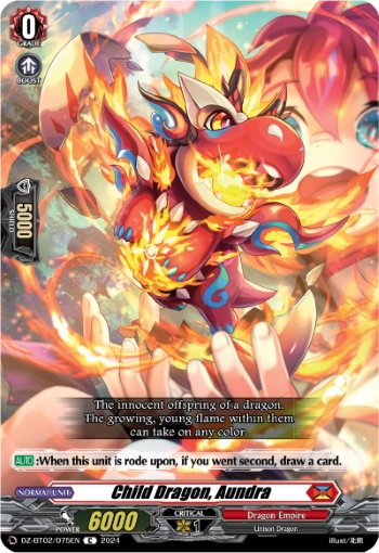 Child Dragon, Aundra | Cardfight!! Vanguard Wiki | Fandom