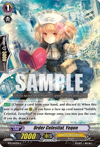 Card Gallery:Order Celestial, Yeqon | Cardfight!! Vanguard Wiki | Fandom