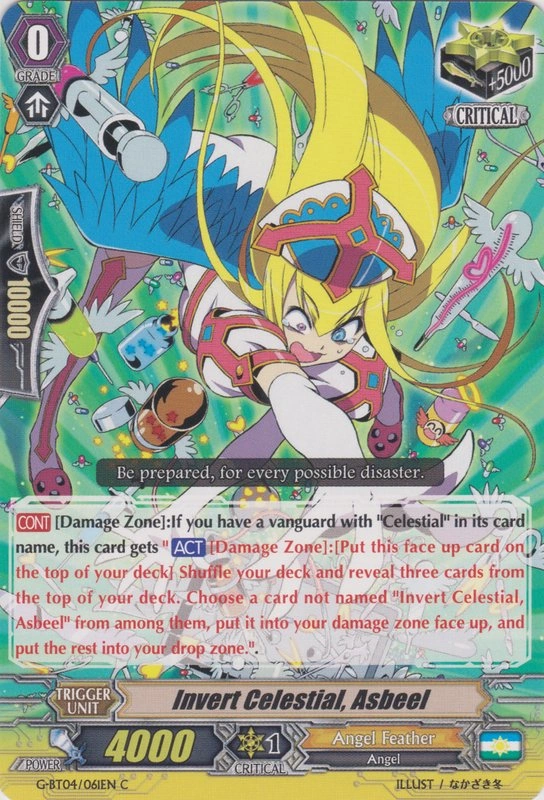 Invert Celestial, Asbeel | Cardfight!! Vanguard Wiki | Fandom