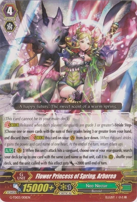 Flower Princess of Spring, Arborea | Cardfight!! Vanguard Wiki | Fandom