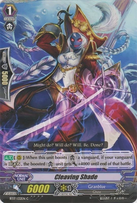 Cleaving Shade | Cardfight!! Vanguard Wiki | Fandom