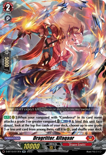 Dragritter, Alfaqaar | Cardfight!! Vanguard Wiki | Fandom