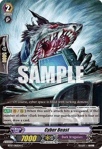 Card Gallery:Cyber Beast | Cardfight!! Vanguard Wiki | Fandom
