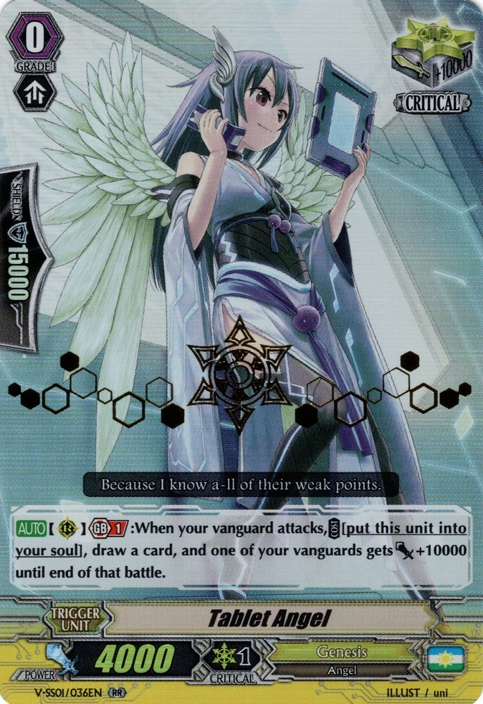 Tablet Angel | Cardfight!! Vanguard Wiki | Fandom