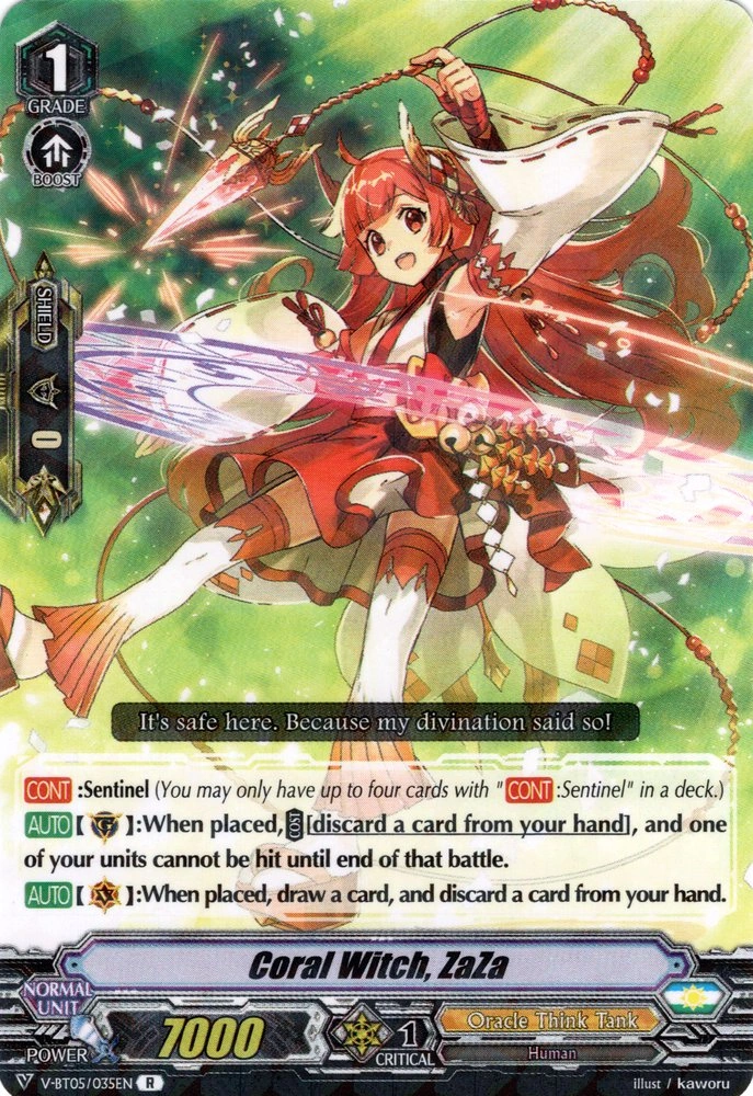 Coral Witch, ZaZa | Cardfight!! Vanguard Wiki | Fandom