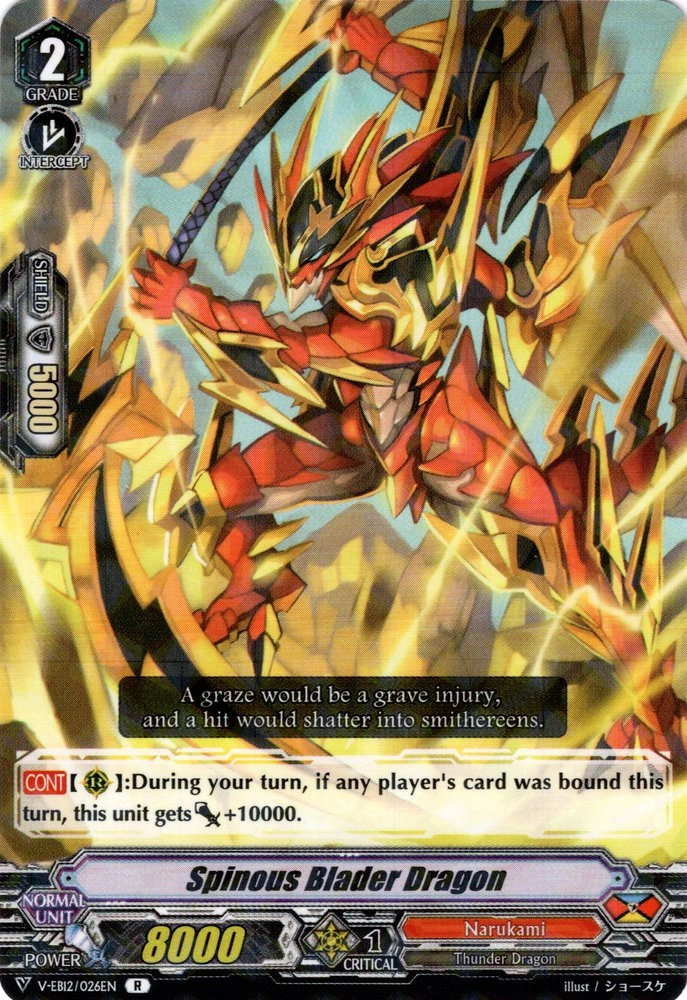 Spinous Blader Dragon | Cardfight!! Vanguard Wiki | Fandom