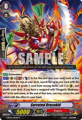 Serrated Dracokid | Cardfight!! Vanguard Wiki | Fandom