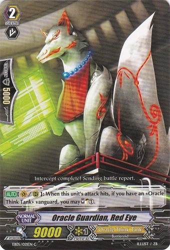 Oracle Guardian, Red Eye | Wiki Cardfight!! Vanguard | Fandom