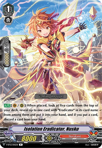 Card Gallery:Isolation Eradicator, Nusku | Cardfight!! Vanguard Wiki ...