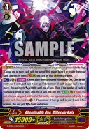 Card Gallery:Abominable One, Gilles de Rais | Cardfight!! Vanguard Wiki | Fandom