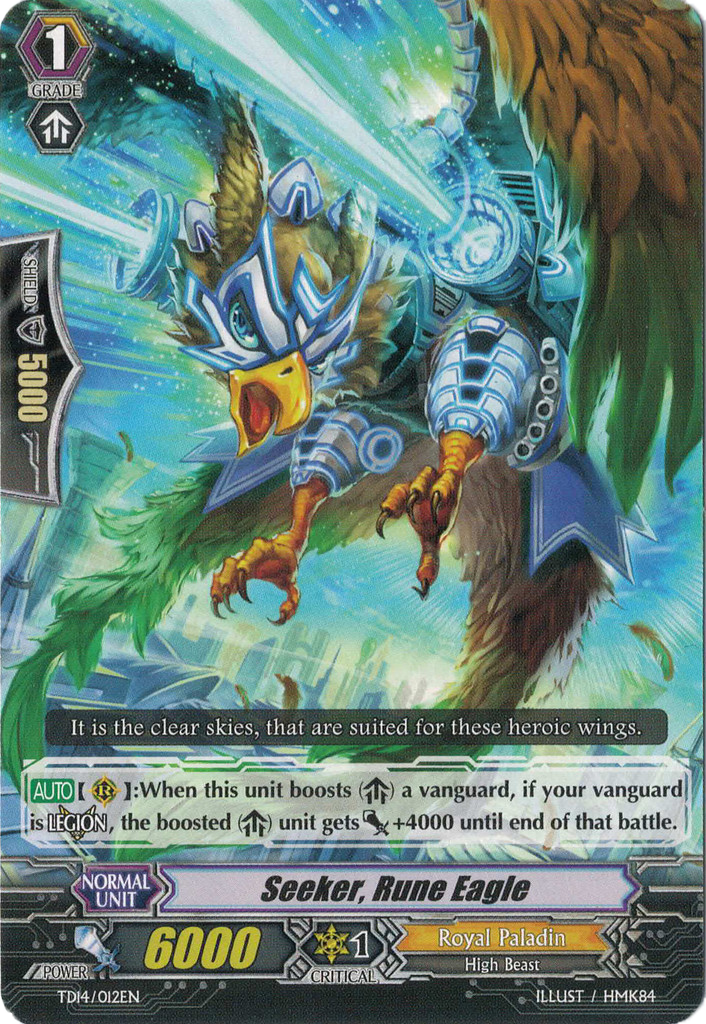 Seeker, Rune Eagle | Cardfight!! Vanguard Wiki | Fandom