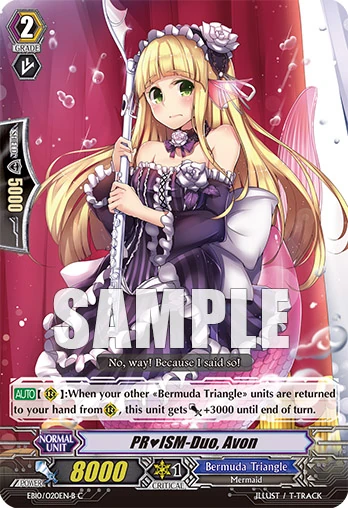 Card Gallery:PR♥ISM-Duo, Avon | Cardfight!! Vanguard Wiki | Fandom