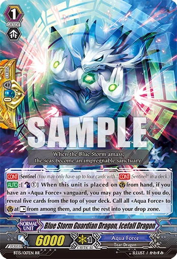 Card Gallery:Blue Storm Guardian Dragon, Icefall Dragon | Cardfight ...