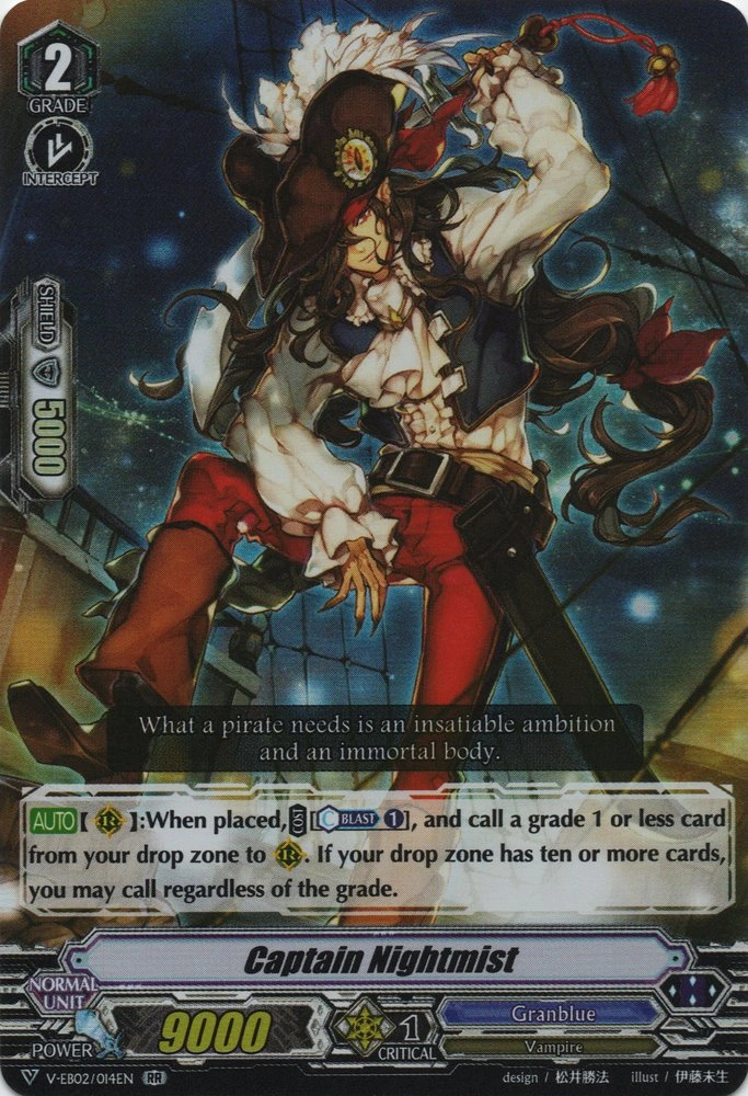 Captain Nightmist (V Series) | Cardfight!! Vanguard Wiki | Fandom