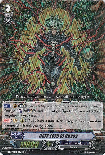 Dark Lord of Abyss | Wiki Cardfight!! Vanguard | Fandom