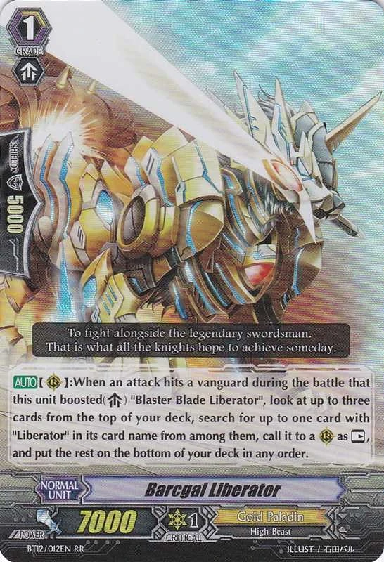 Barcgal Liberator | Cardfight!! Vanguard Wiki | Fandom