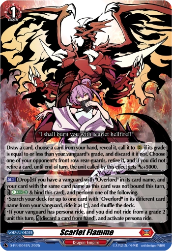 Scarlet Flamme | Cardfight!! Vanguard Wiki | Fandom