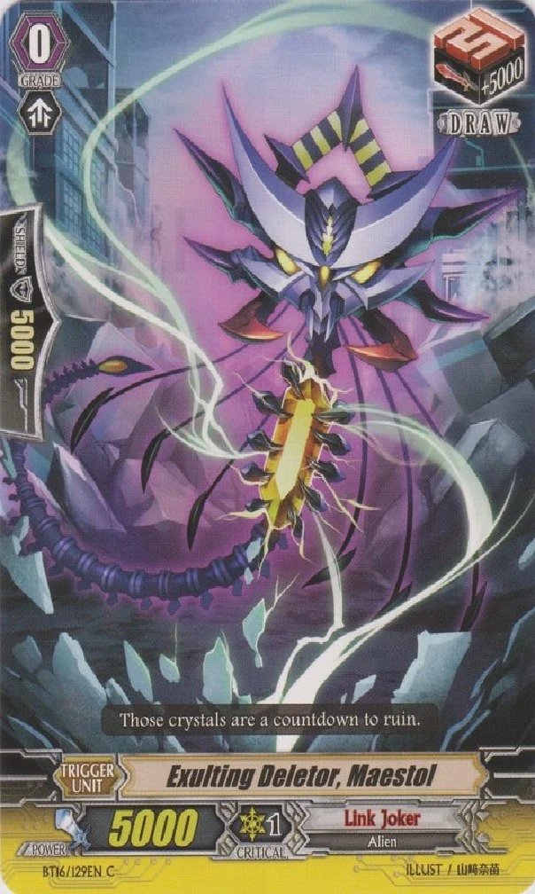 Exulting Deletor, Maestol | Wiki Cardfight!! Vanguard | Fandom