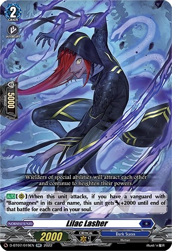 Lilac Lasher | Cardfight!! Vanguard Wiki | Fandom