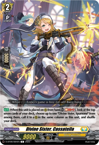 Divine Sister, Cassatella | Cardfight!! Vanguard Wiki | Fandom
