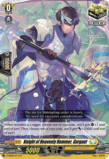 Knight of Heavenly Hammer, Gurgant | Cardfight!! Vanguard Wiki | Fandom