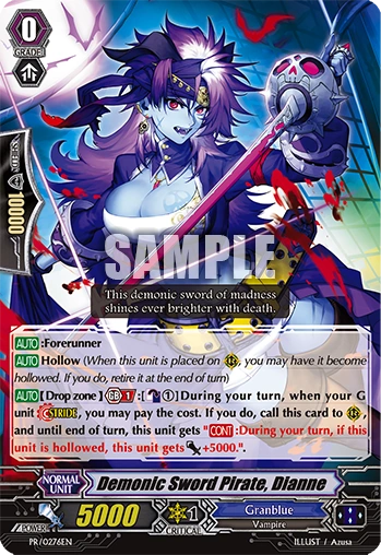 Demonic Sword Pirate, Dianne | Cardfight!! Vanguard Wiki | Fandom