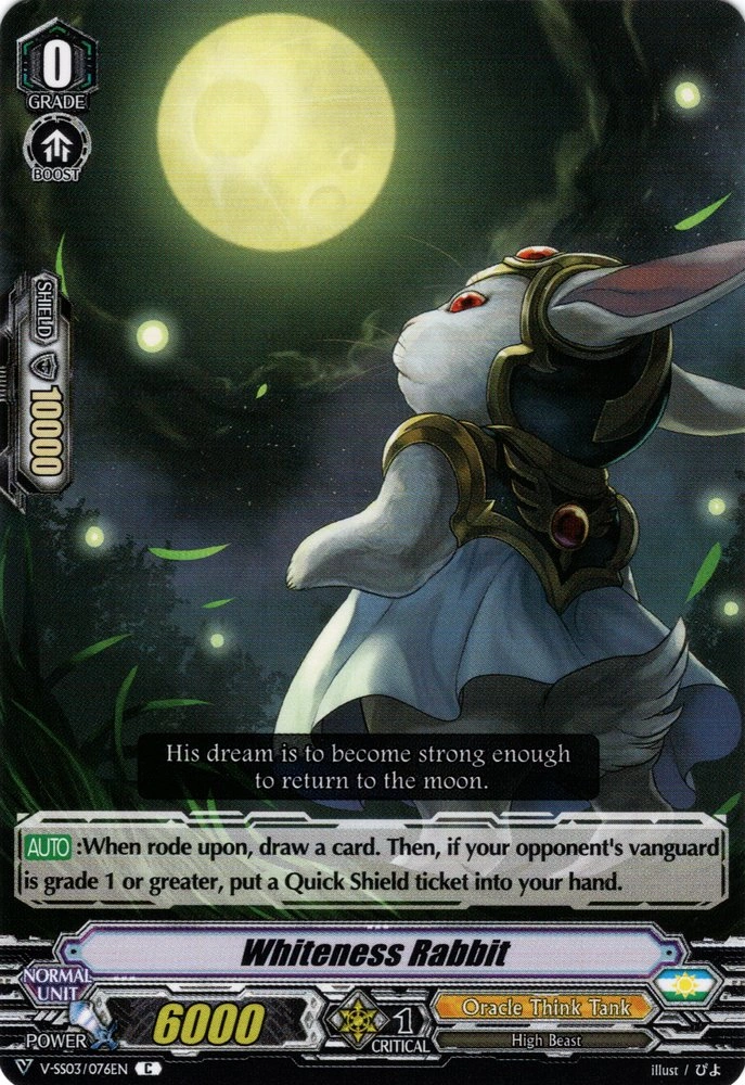 Whiteness Rabbit | Cardfight!! Vanguard Wiki | Fandom