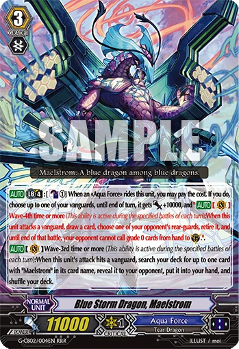 Card Gallery:Blue Storm Dragon, Maelstrom (Break Ride) | Cardfight ...