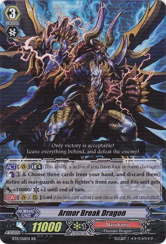 Armor Break Dragon | Cardfight!! Vanguard Wiki | Fandom