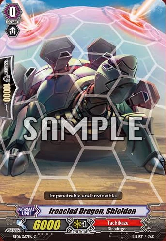 Card Gallery:Ironclad Dragon, Shieldon | Cardfight!! Vanguard Wiki | Fandom