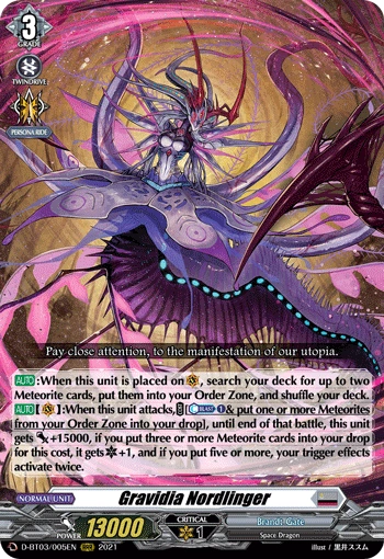 Gravidia Nordlinger | Cardfight!! Vanguard Wiki | Fandom