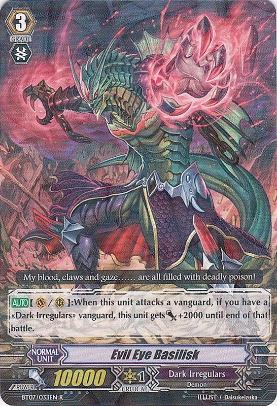 Evil Eye Basilisk | Wiki Cardfight!! Vanguard | Fandom