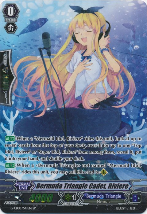 Bermuda Triangle Cadet, Riviere | Cardfight!! Vanguard Wiki | Fandom Bermuda Triangle Cadet, Riviere | Cardfight!! Vanguard Wiki | Fandom