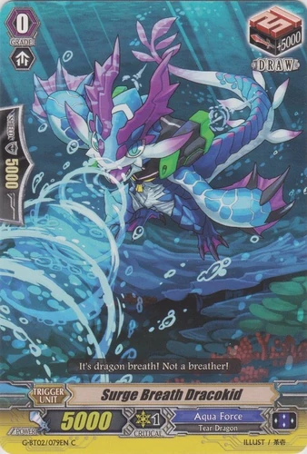 Surge Breath Dracokid | Wiki Cardfight!! Vanguard | Fandom