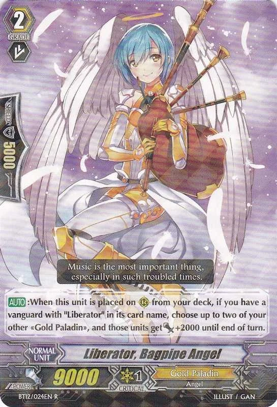 Liberator, Bagpipe Angel | Cardfight!! Vanguard Wiki | Fandom