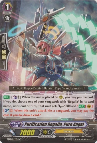 Purification Regalia, Pure Angel | Wiki Cardfight!! Vanguard | Fandom