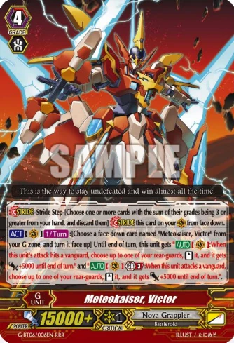 Card Gallery:Meteokaiser, Victor | Cardfight!! Vanguard Wiki | Fandom