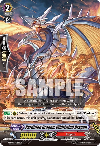 Card Gallery:Perdition Dragon, Whirlwind Dragon | Cardfight!! Vanguard ...
