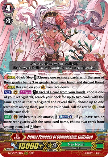 Flower Princess of Compassion, Ladislava | Cardfight!! Vanguard Wiki | Fandom
