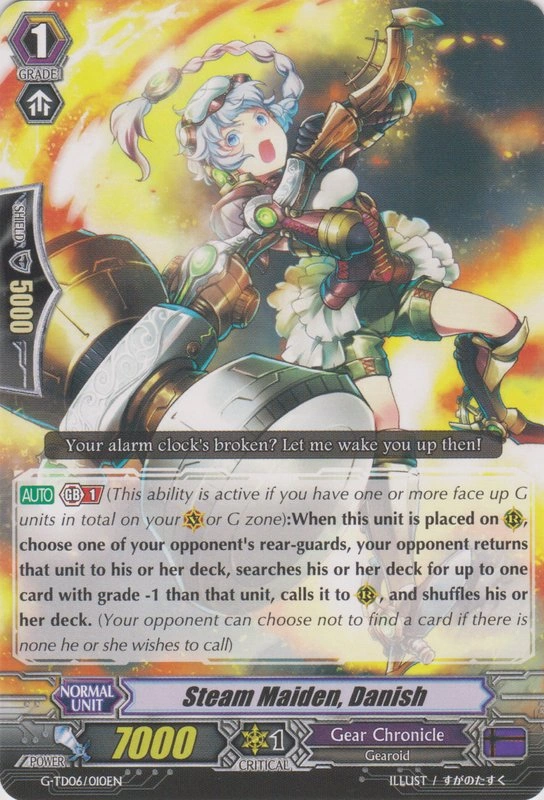 Steam Maiden, Danish | Cardfight!! Vanguard Wiki | Fandom