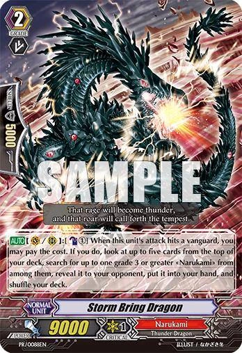 Card Gallery:Storm Bring Dragon | Cardfight!! Vanguard Wiki | Fandom