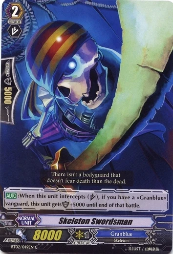Skeleton Swordsman | Wiki Cardfight!! Vanguard | Fandom