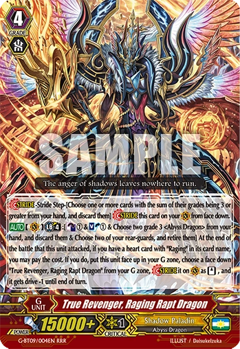 Card Gallery:True Revenger, Raging Rapt Dragon | Cardfight!! Vanguard Wiki | Fandom