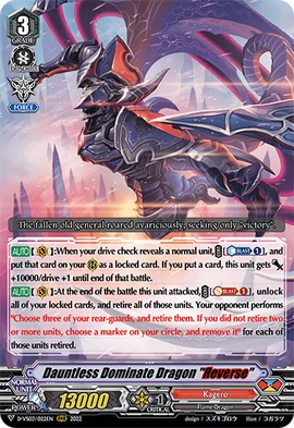 Dauntless Dominate Dragon "Яeverse" (V Series) | Cardfight!! Vanguard Wiki | Fandom